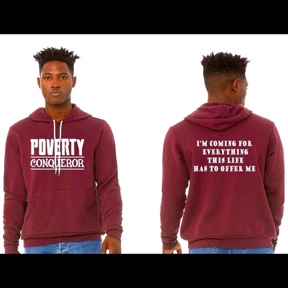 Poverty Conqueror | Sweaters | Poverty Conqueror Soft Fleece Pullover ...
